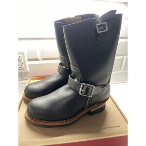 Red Wing Shoes | Shoes | Vintage Red Wing 2268 Steel Toe Black Leather ...